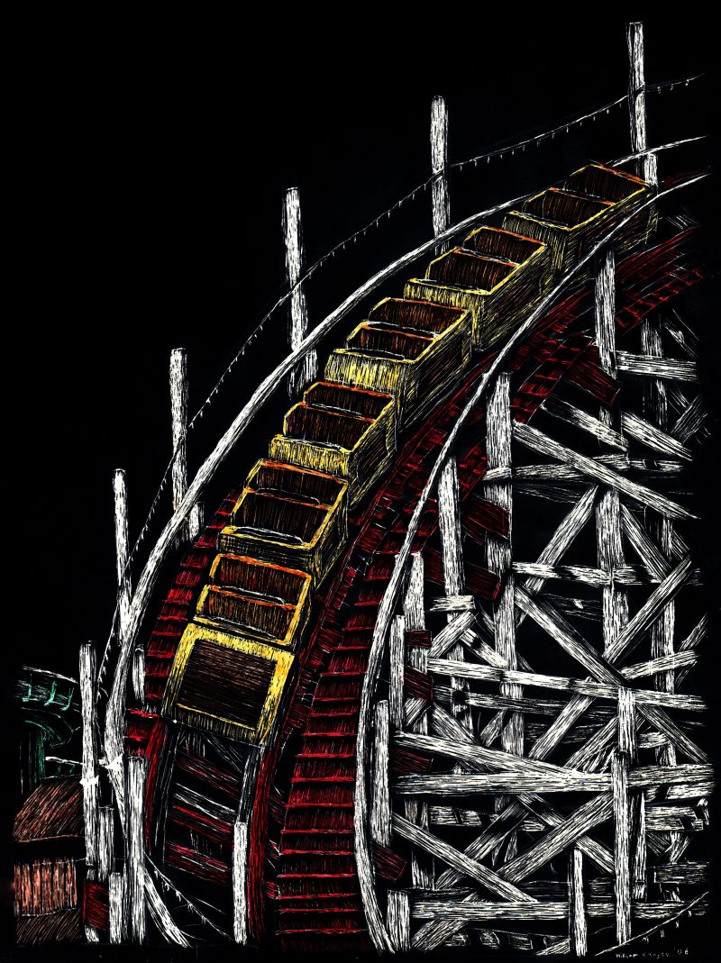 William J D'Anjou - Hayward - Santa Cruz Beach Boardwalk Amusement Park